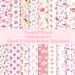 130 PCS Cherry Red Aesthetic Collage Kit Boujee Red Digital Poster ...