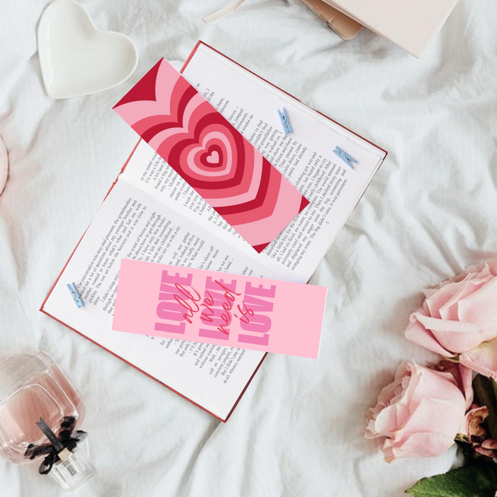 Preppy Book Lover Bookmarks, Printable Bookmarks Preppy Aesthetic, Book ...