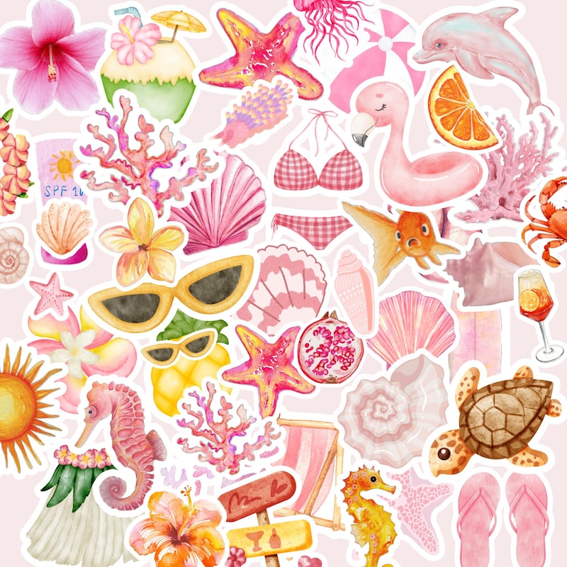 Preppy Stickers - Etsy