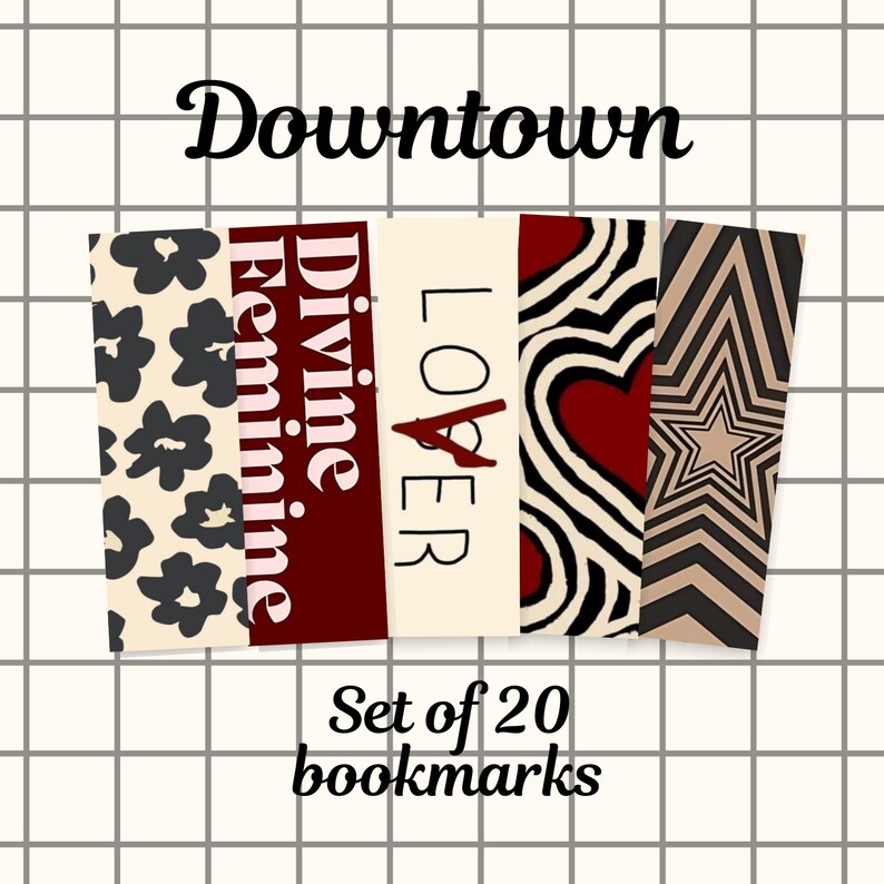 Downtown Girl Aesthetic Bookmark | Y2k Aesthetic |downtown Girl ...