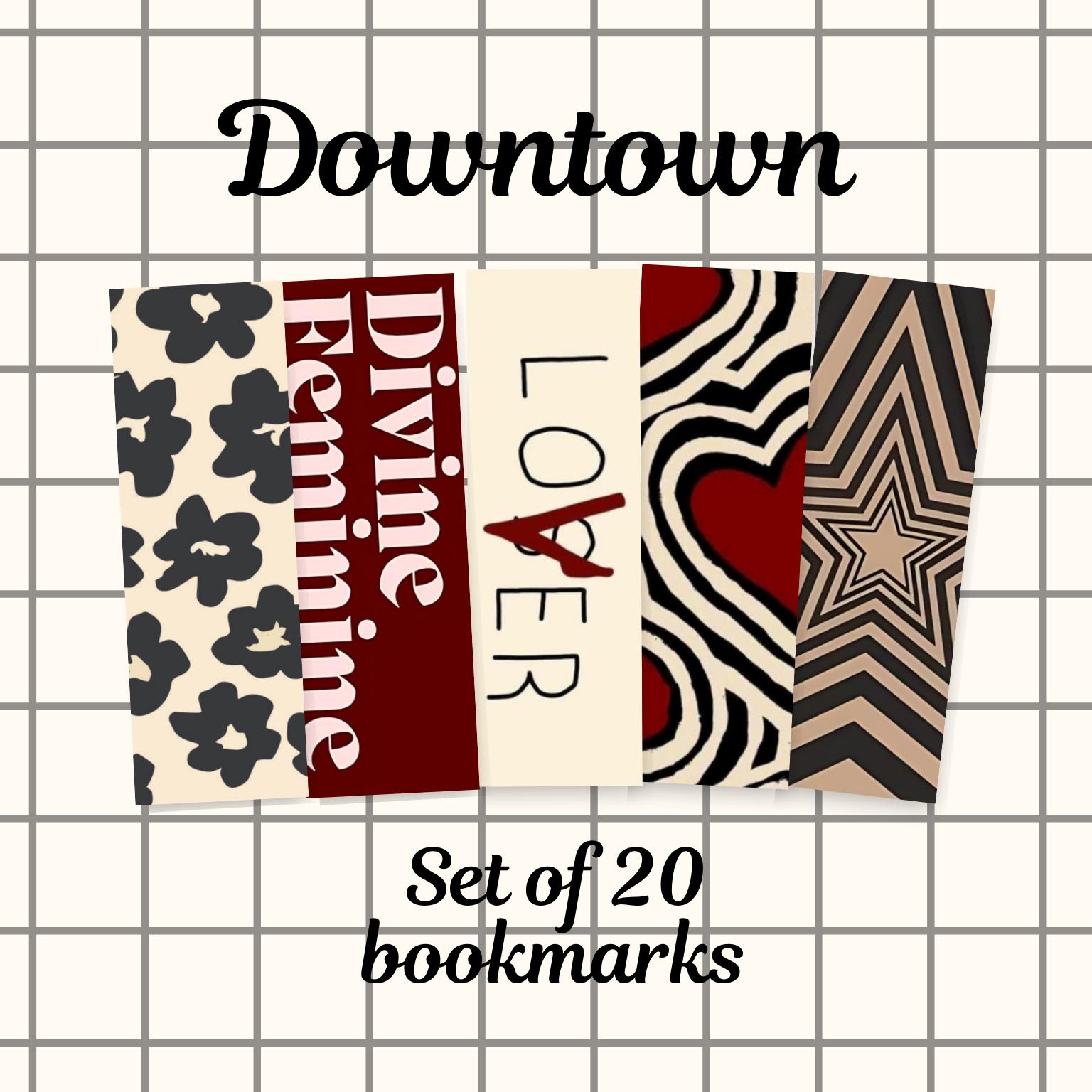 Downtown Girl Bookmark Set | Y2K Aesthetic (20 Printable) - Etsy