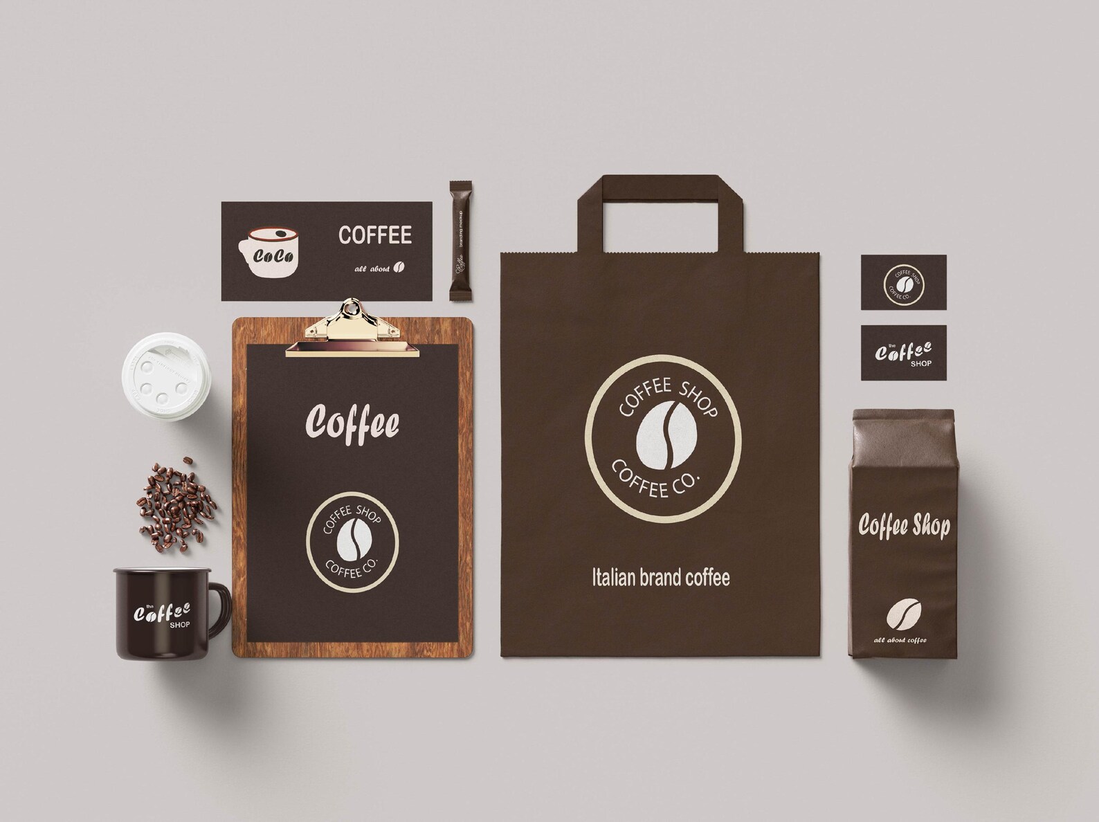 Modern Coffee Shop Logo| Coffee Shop Logo Design, Customizable Coffee ...