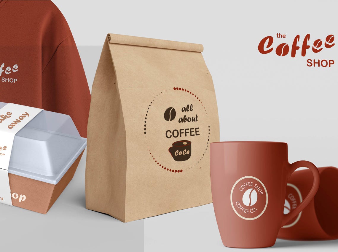Modern Coffee Shop Logo| Coffee Shop Logo Design, Customizable Coffee ...