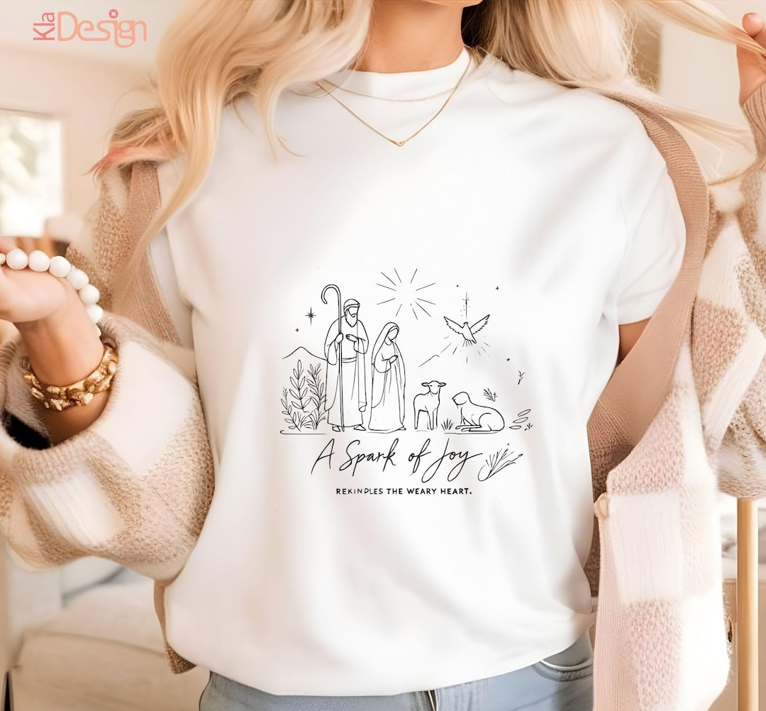 A Spark of Joy Rekindles the Weary Heart SVG PNG Sublimation, Christian ...