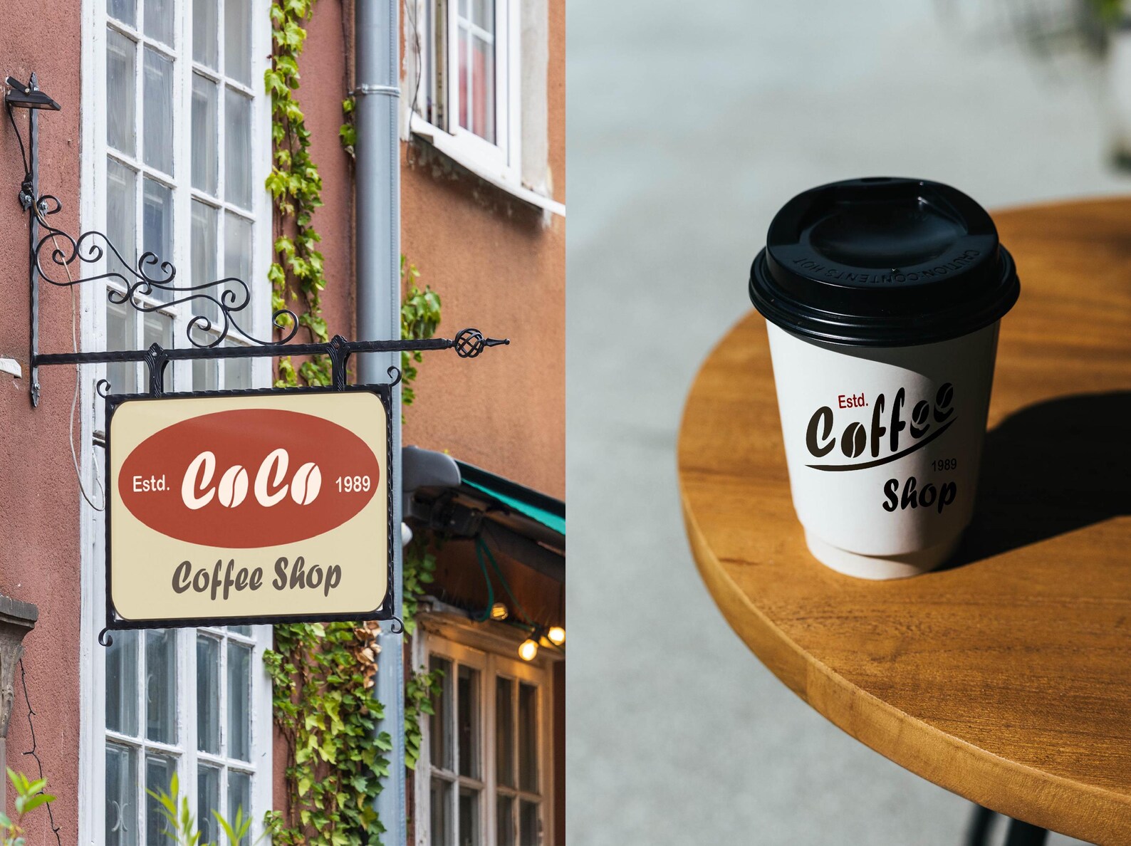 Modern Coffee Shop Logo| Coffee Shop Logo Design, Customizable Coffee ...