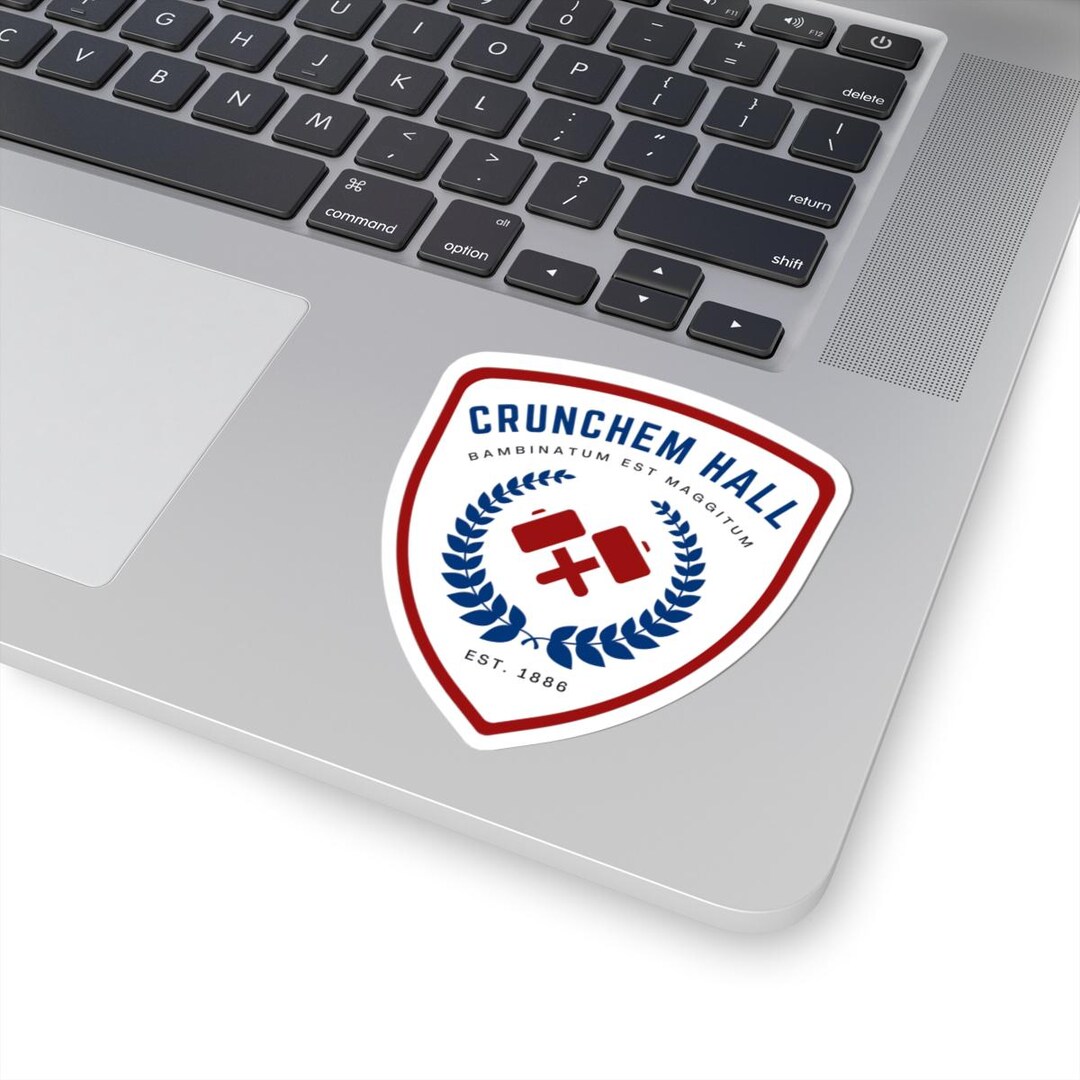Crunchem Hall Crest Kiss-cut Sticker | Trunchbull Inspired Crest ...