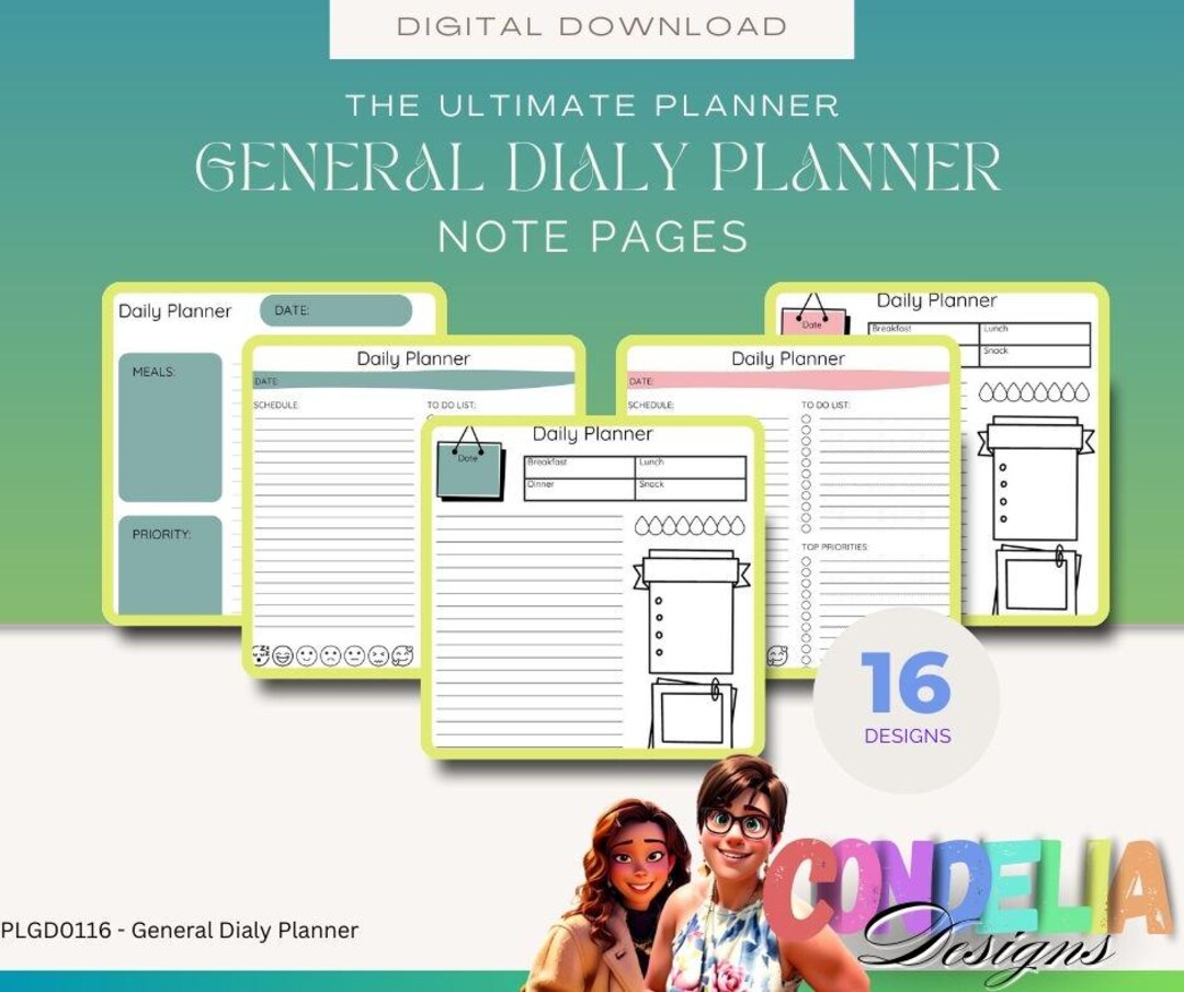 Color Your Days: Customizable Digital Planner With Options to ...