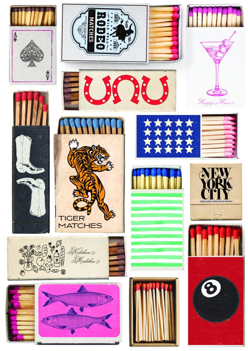 Matchbox Print - Etsy