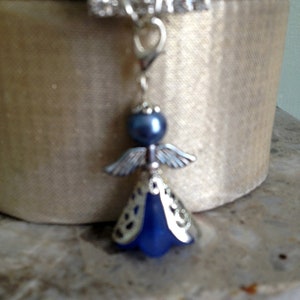 Large Blue Cat Collar With Rhinestone Buckle and Angel Bell Charm - Etsy