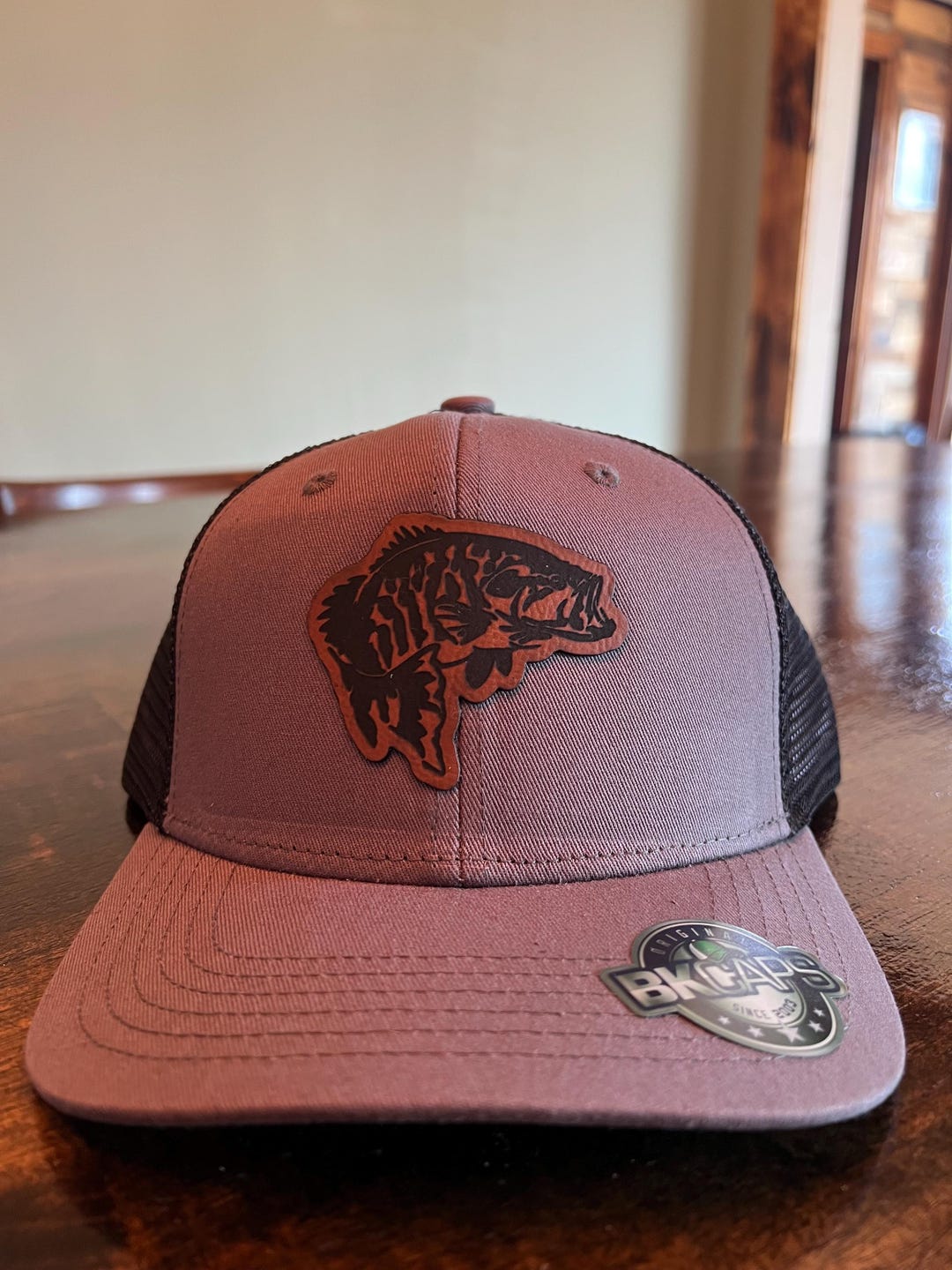 Smallmouth Bass Fishing Trucker Baseball Hat - Etsy