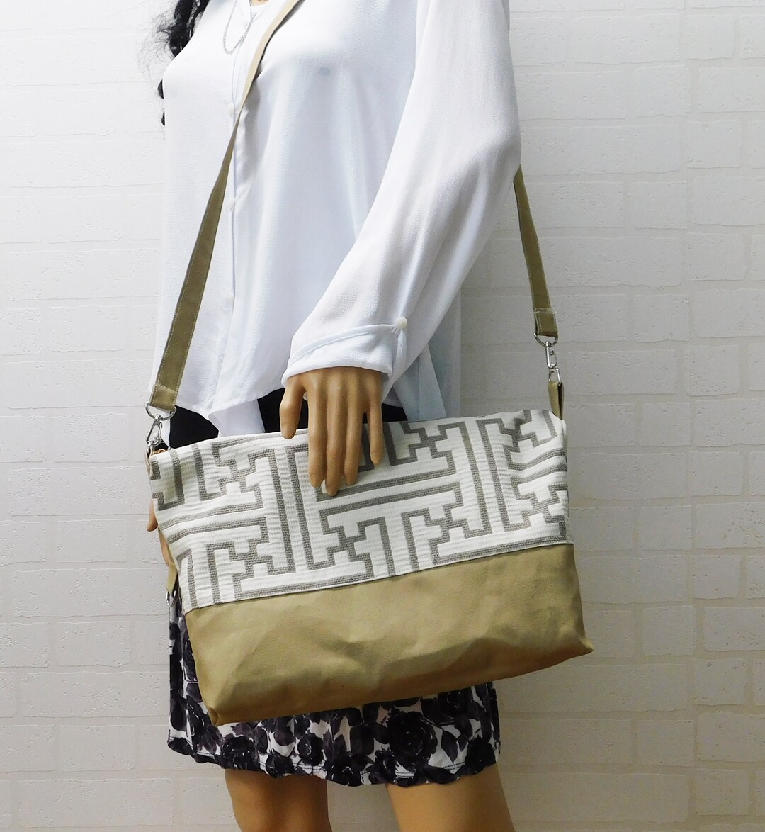 Large Foldover Crossbody, Women’s Messenger Bag, Versatile Everyday Bag ...