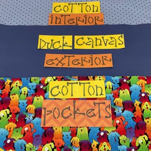 Colorful Dogs Print Bingo Bag, Cartoon Dog, Dauber Organizer Purse - Etsy