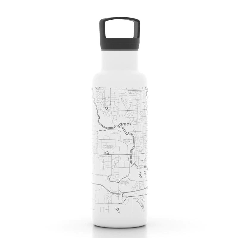 City Maps Bottle - Etsy