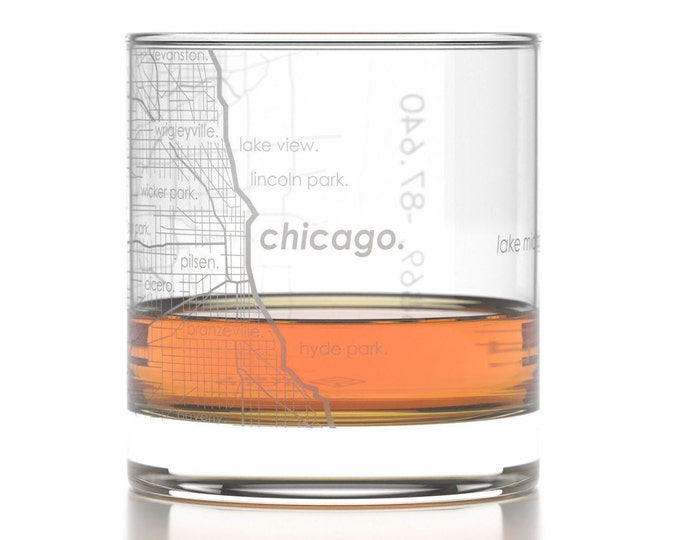 Austin City Map Rocks Glass Engraved Whiskey Glass 11oz - Etsy