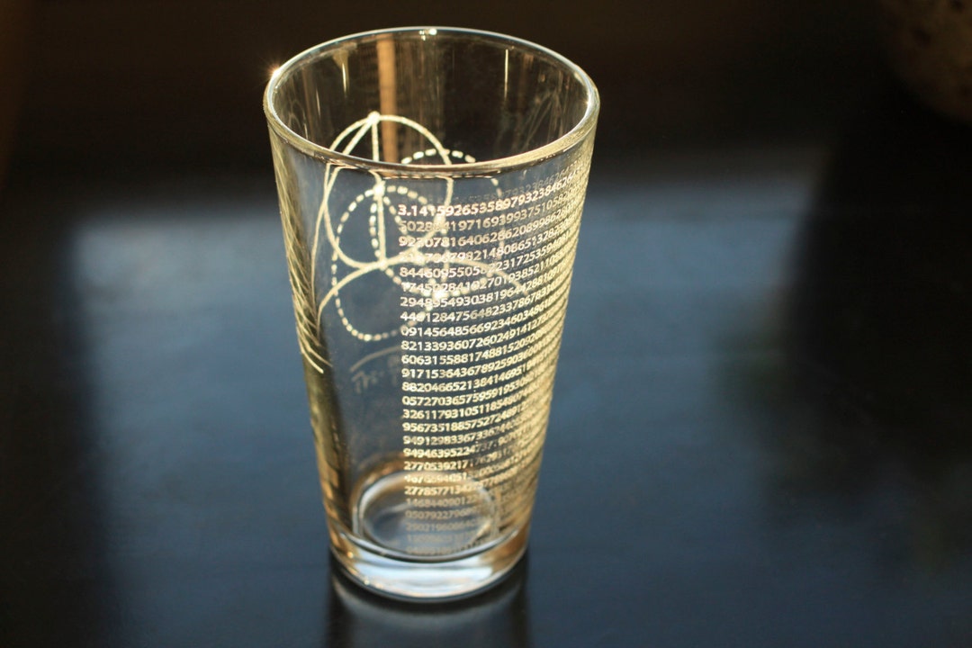 Pi Theorem Pint Glass - Etsy