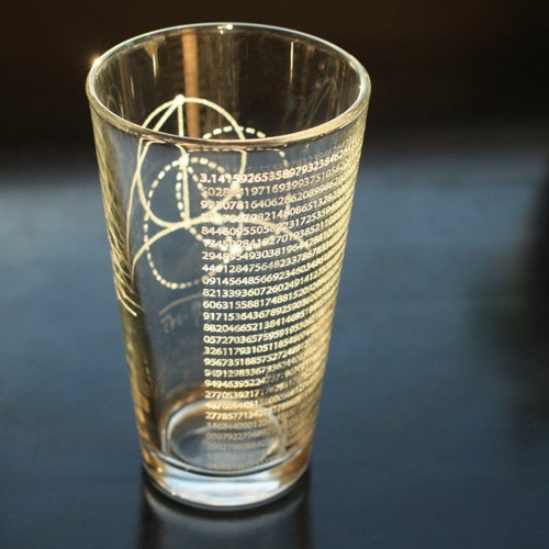 Pi Theorem Pint Glass - Etsy