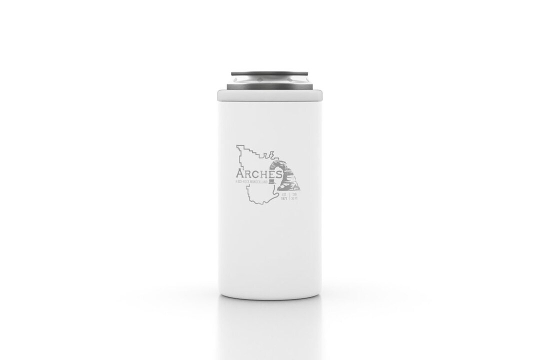 Arches Insulated 16 Oz Tall Can Cooler - Etsy