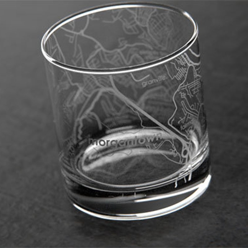 Morgantown Glass Etched - Etsy