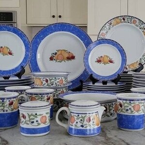 Dansk Fiance Fruits Dinnerware - Etsy