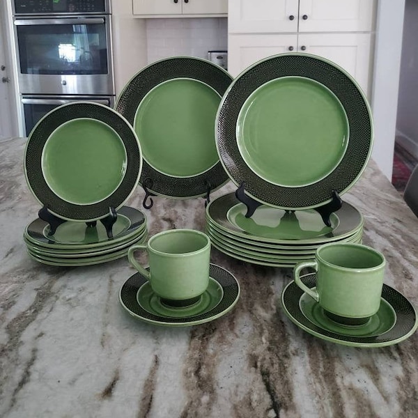 Green Ironstone - Etsy