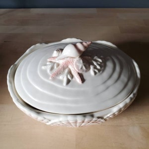 Vintage Otagiri Beachcomber Covered Vegetable Bowl - Etsy