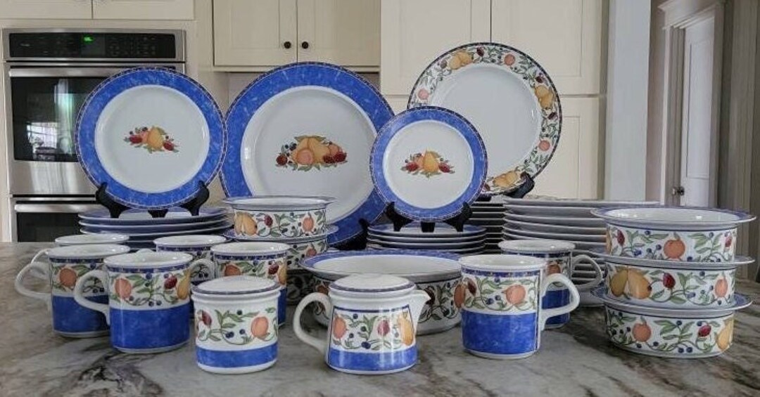 Dansk Fiance Fruits Dinnerware - Etsy