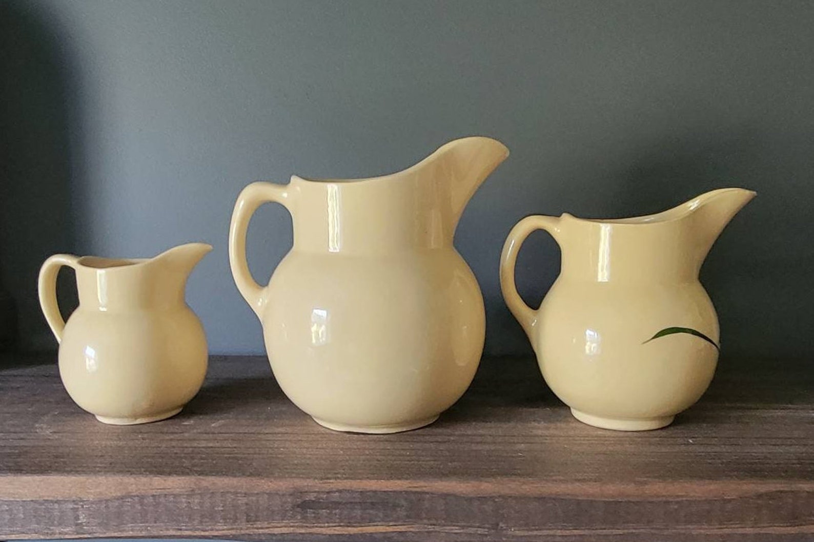 Watts Oven Ware Pitchers - Apple, Flower and Tulip - Etsy