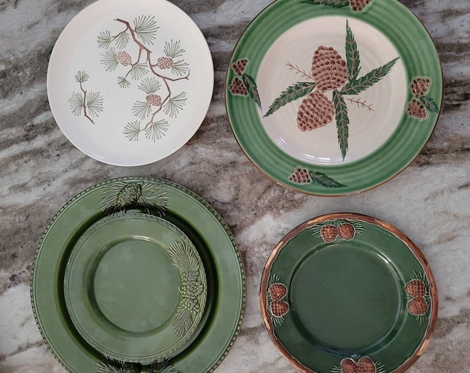 Pine Cone Dinnerware - Etsy