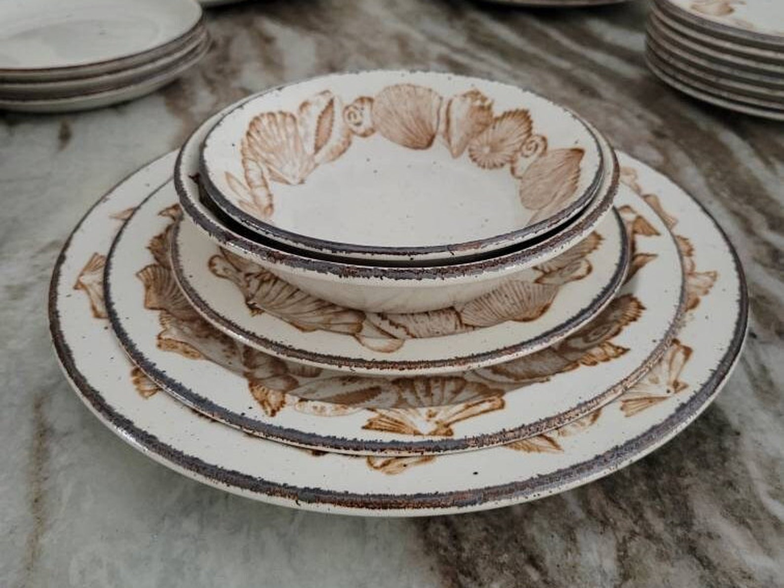 Midwinter Stonehenge Seascape Dinnerware - Etsy