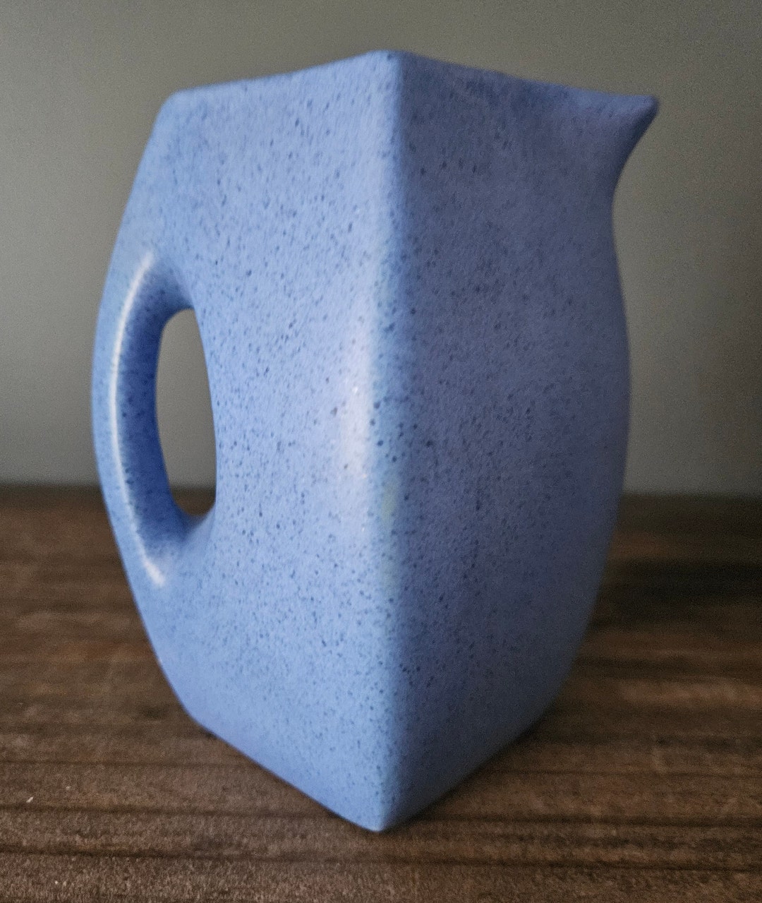 Vintage Blue Pitcher, Niloak Pottery - Etsy
