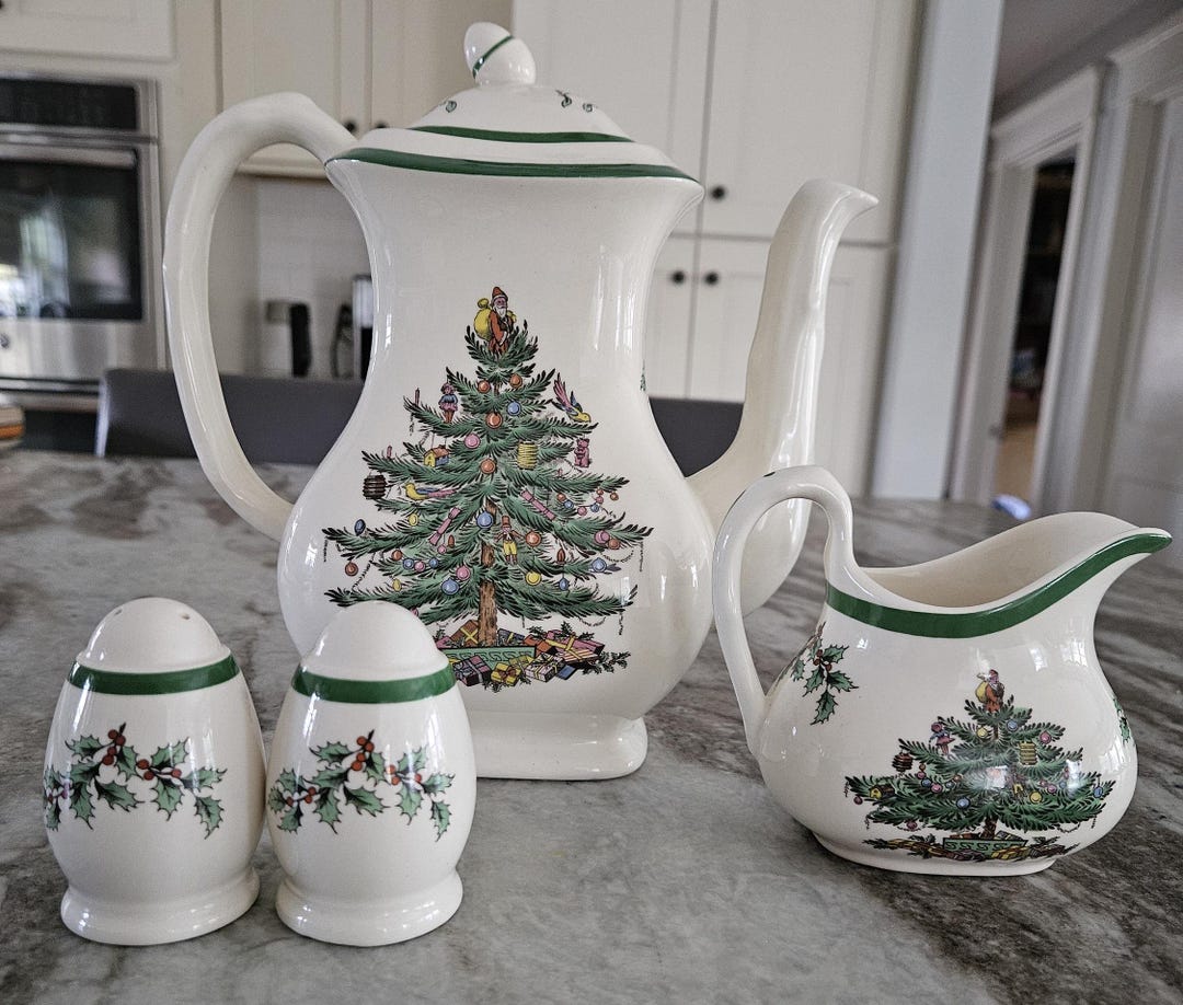Vintage Spode England Christmas Pieces - Etsy