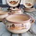 Vintage German Pottery Schramberg Handbemalt Landlich Dishes - Etsy