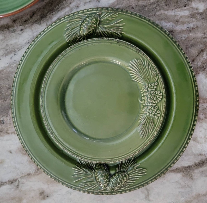 Pine Cone Dinnerware - Etsy