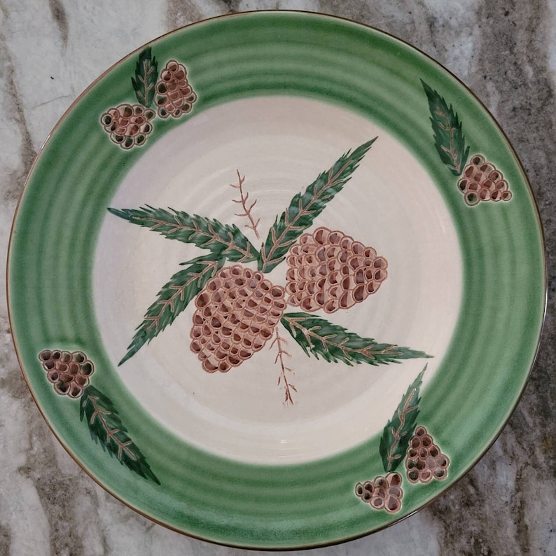 Pine Cone Dinnerware - Etsy