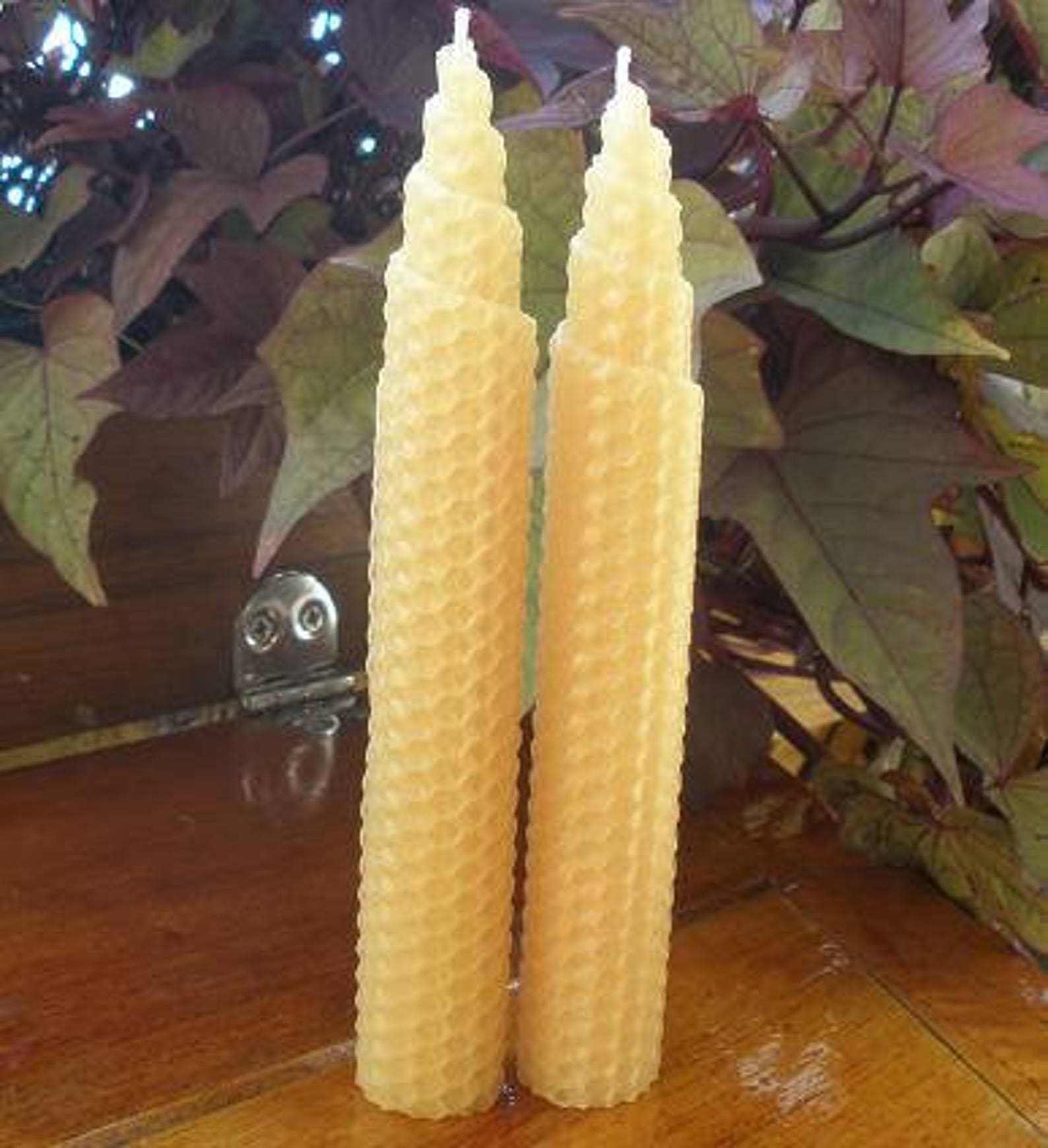 Rainbow of Color Pure Beeswax Candles, 8-16 Inch Lengths - Etsy