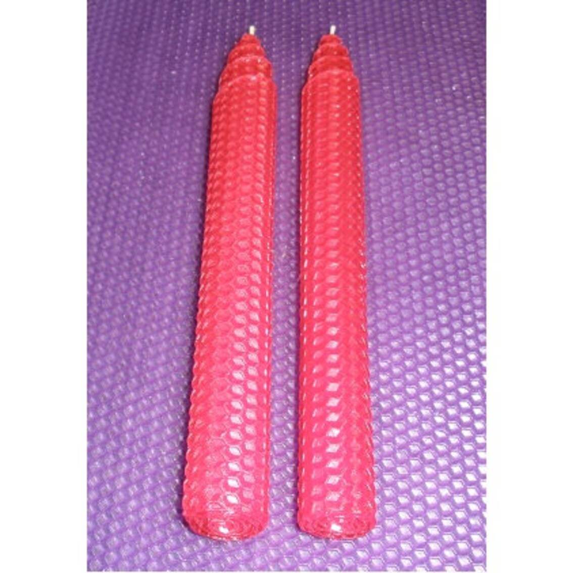 Rainbow of Color Pure Beeswax Candles, 8-16 Inch Lengths - Etsy