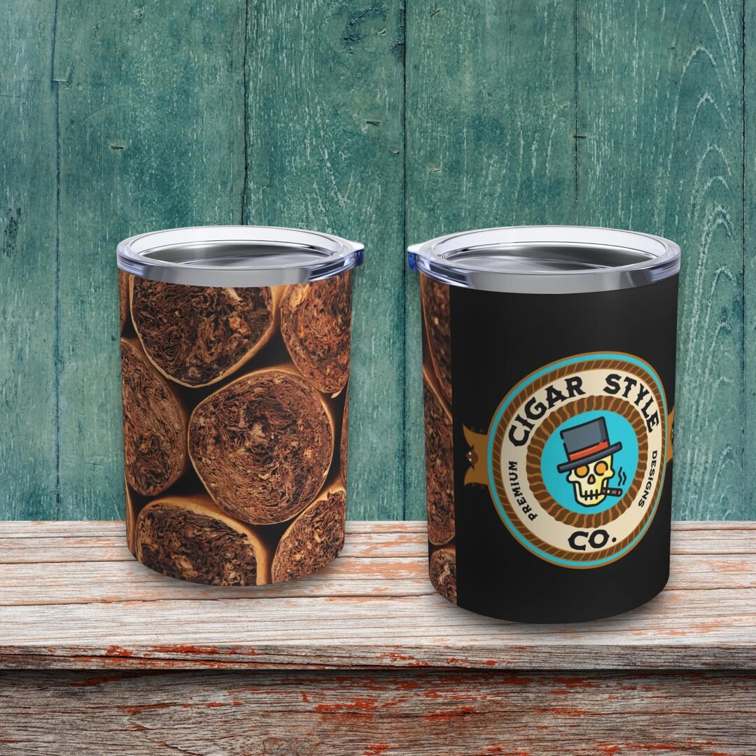Cigar Bourbon Tumbler, Just the Tip Cigars, Home Bar Whiskey Lounge ...