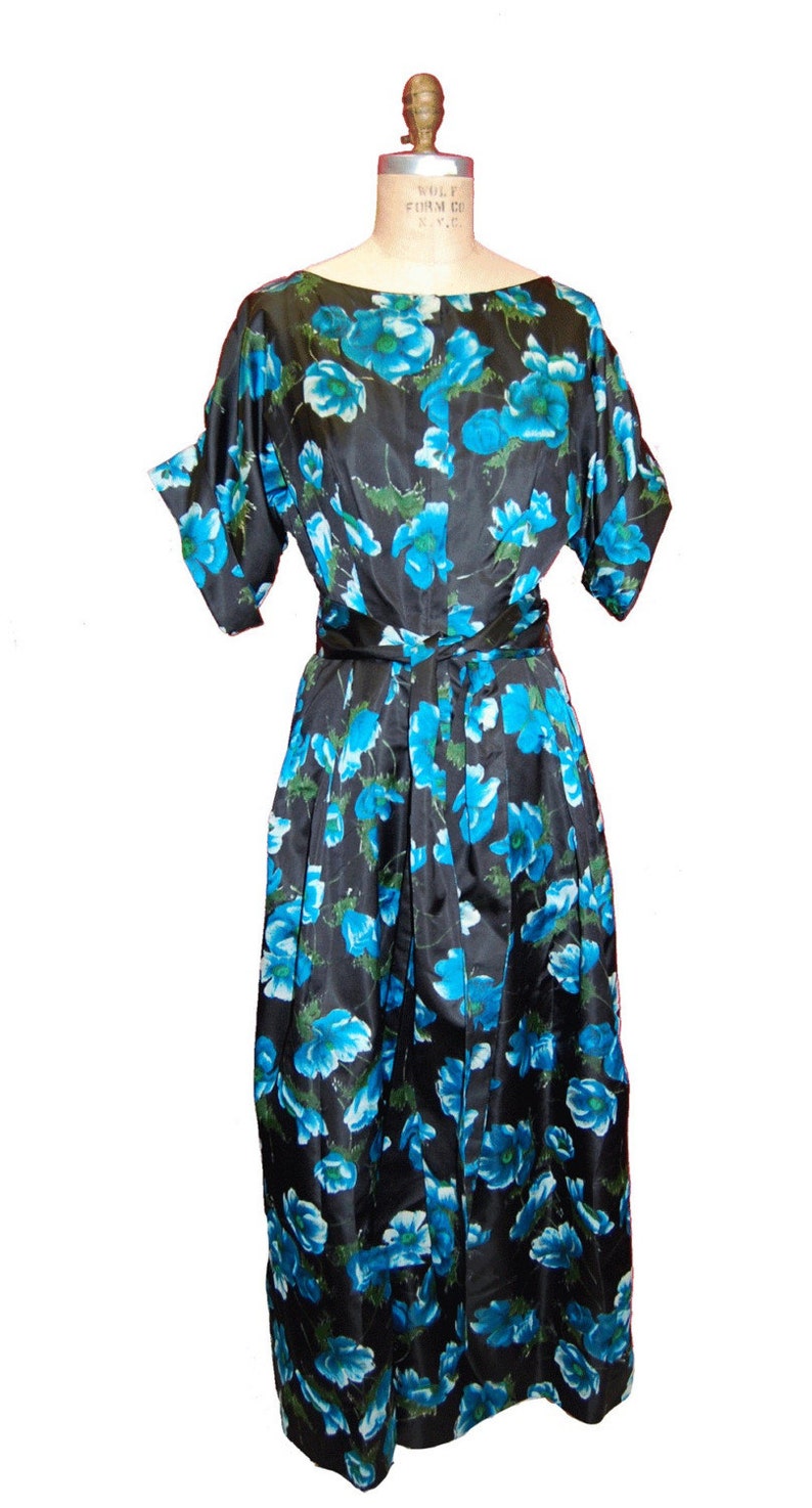 1950s Vintage Nan Duskin Silk Dress - Etsy