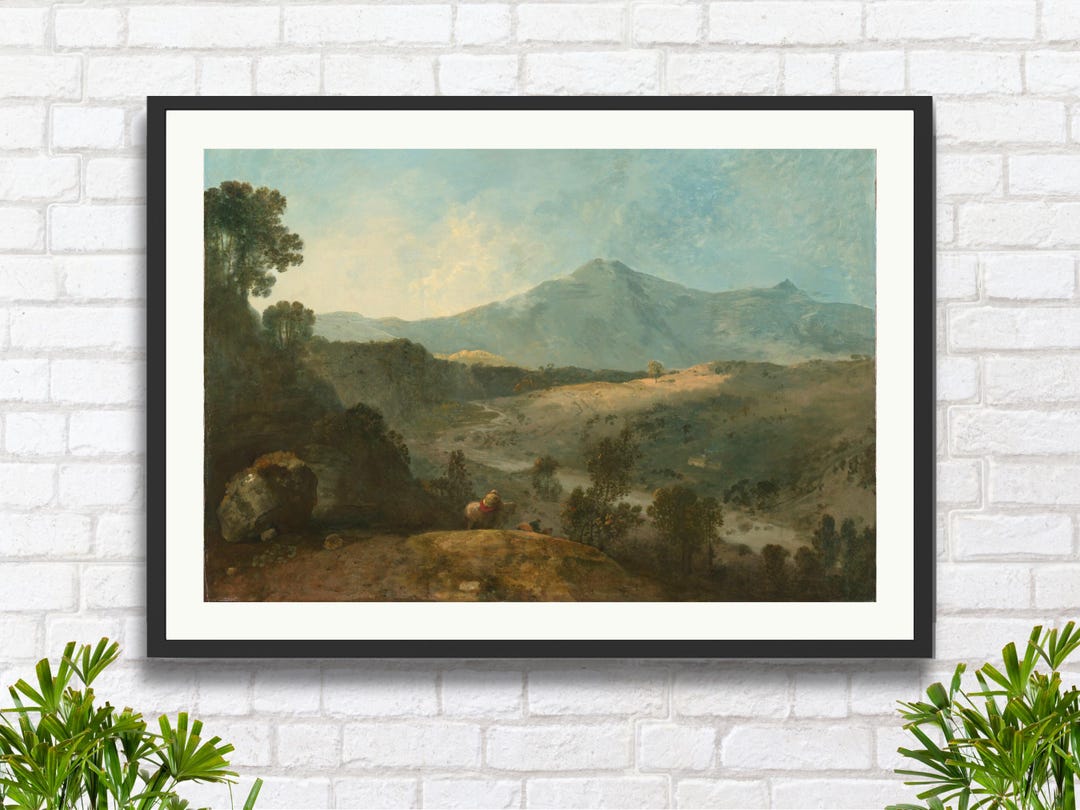 Richard Wilson 'cader Idris With the Mawddach River' Giclee Print ...