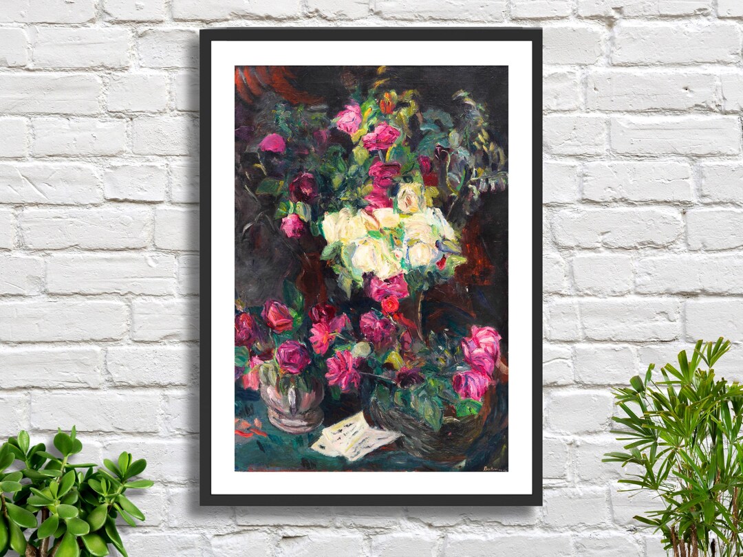 Max Beckmann 'stillleben Mit Roten Rosen' (still Life With Red Roses ...