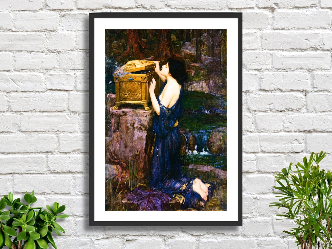 John William Waterhouse 'pandora' Romantic Mythology Giclee Print or ...
