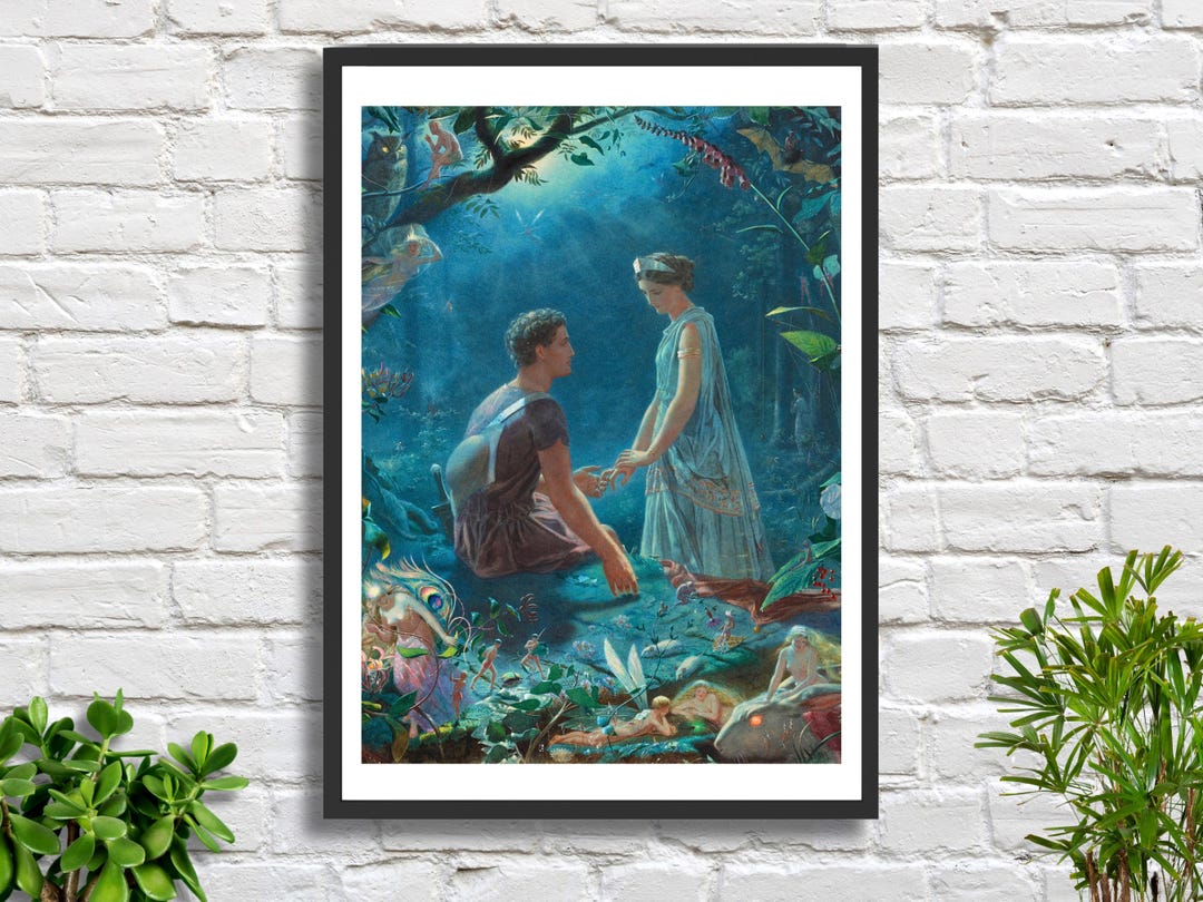 John Simmons 'hermia and Lysander, A Midsummer Night's Dream ...