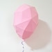 Balloon 3d Papercraft. You Get PDF & SVG Digital Downloadable Files for ...