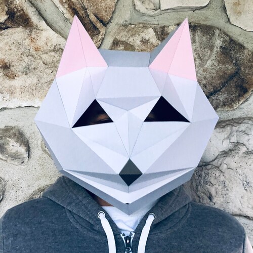 Licky Kitty Papercraft. You Get SVG PDF Digital File - Etsy