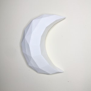 Wall Moon 3d Papercraft Model. You Get SVG and PDF Digital File ...