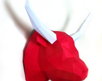 Unicorn papercraft. You get a PDF digital file with pattern | Etsy