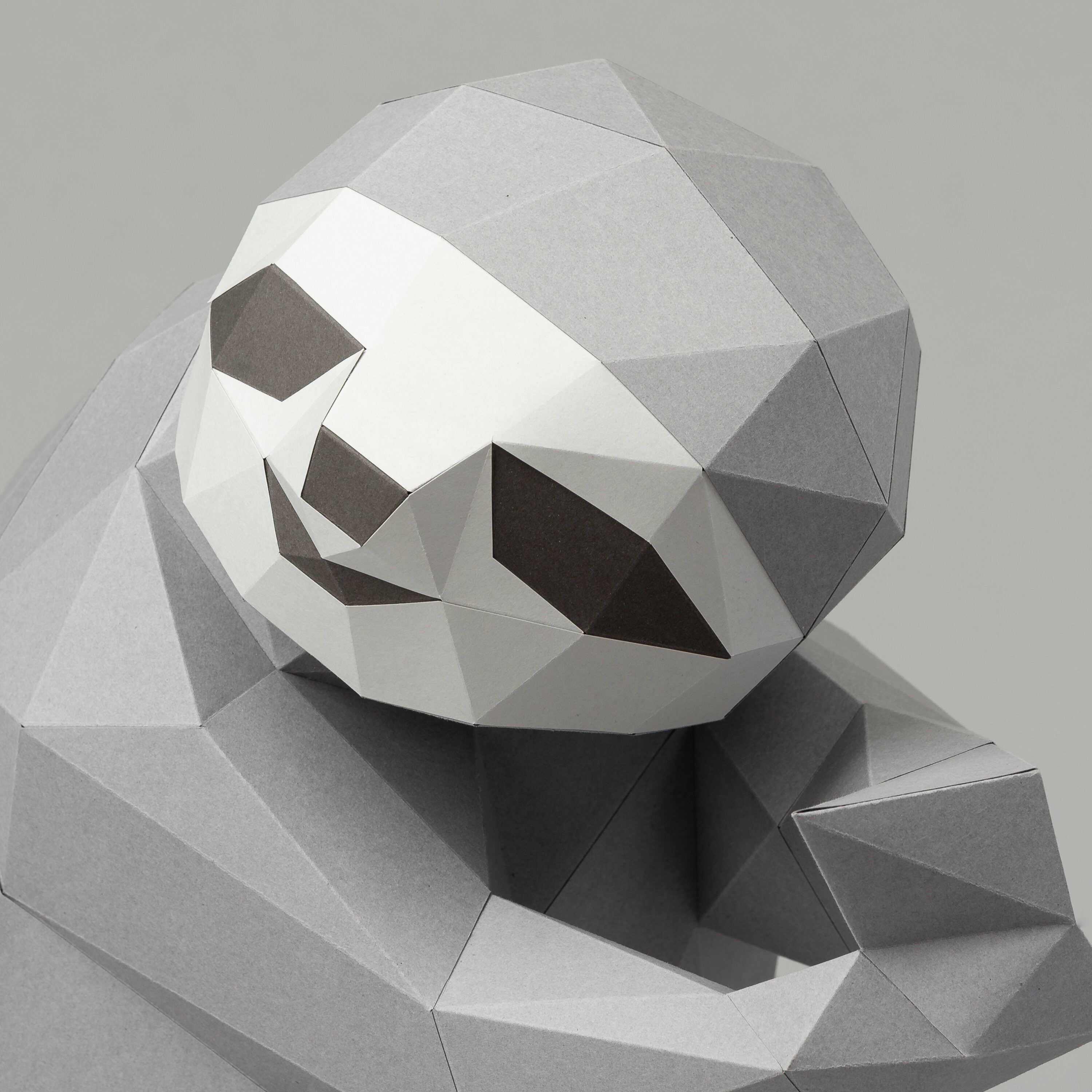 Hanging Sloth 3D Papercraft. You Get SVG and PDF Digital Downloadable ...