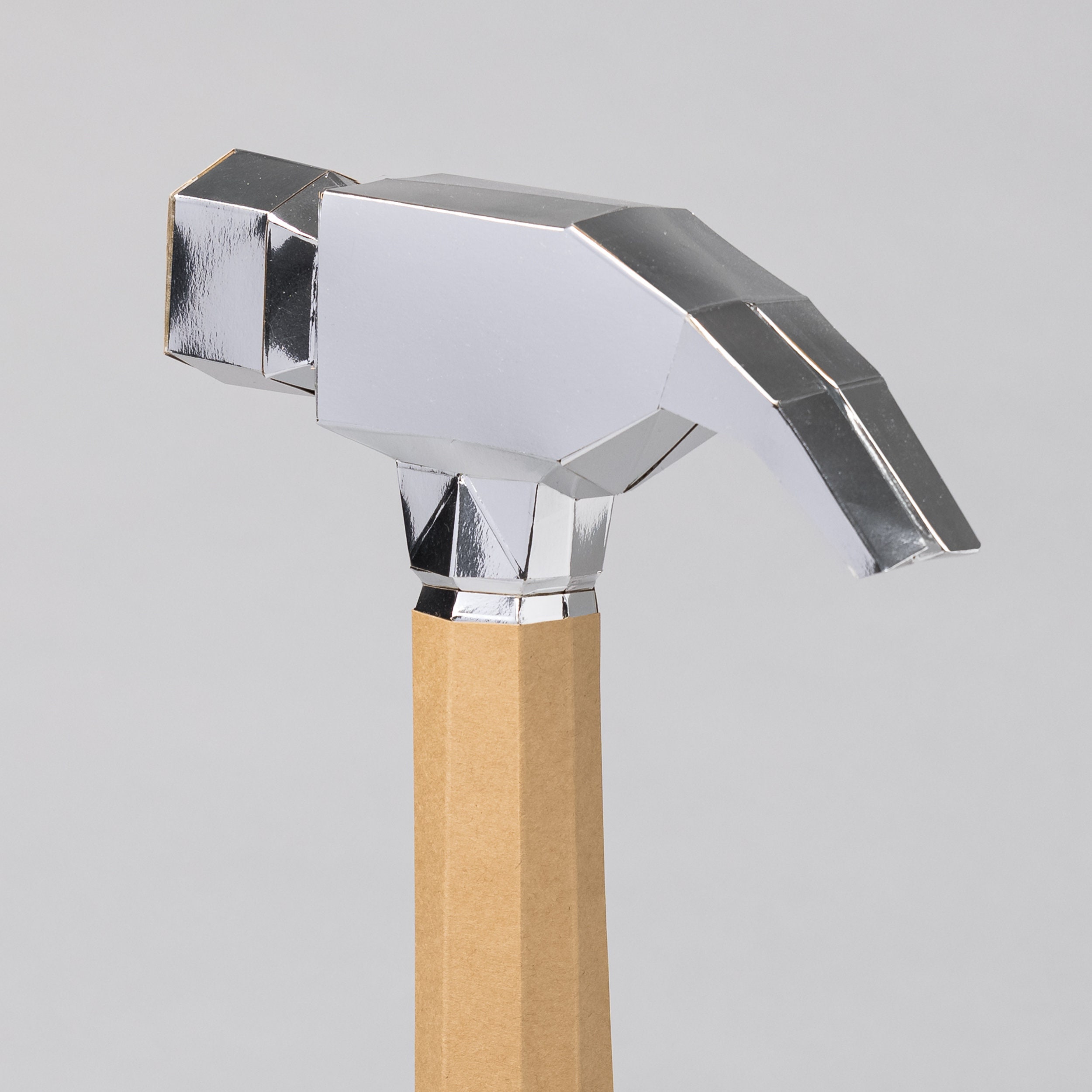 Hammer 3D Papercraft. You Get SVG and PDF Digital Template and ...