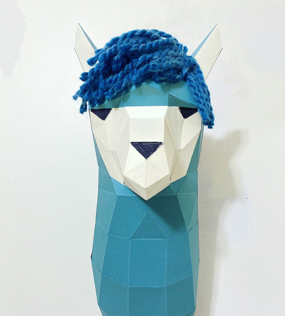 Llama 3d Papercraft. With This Purchase You Get SVG Files and PDF ...