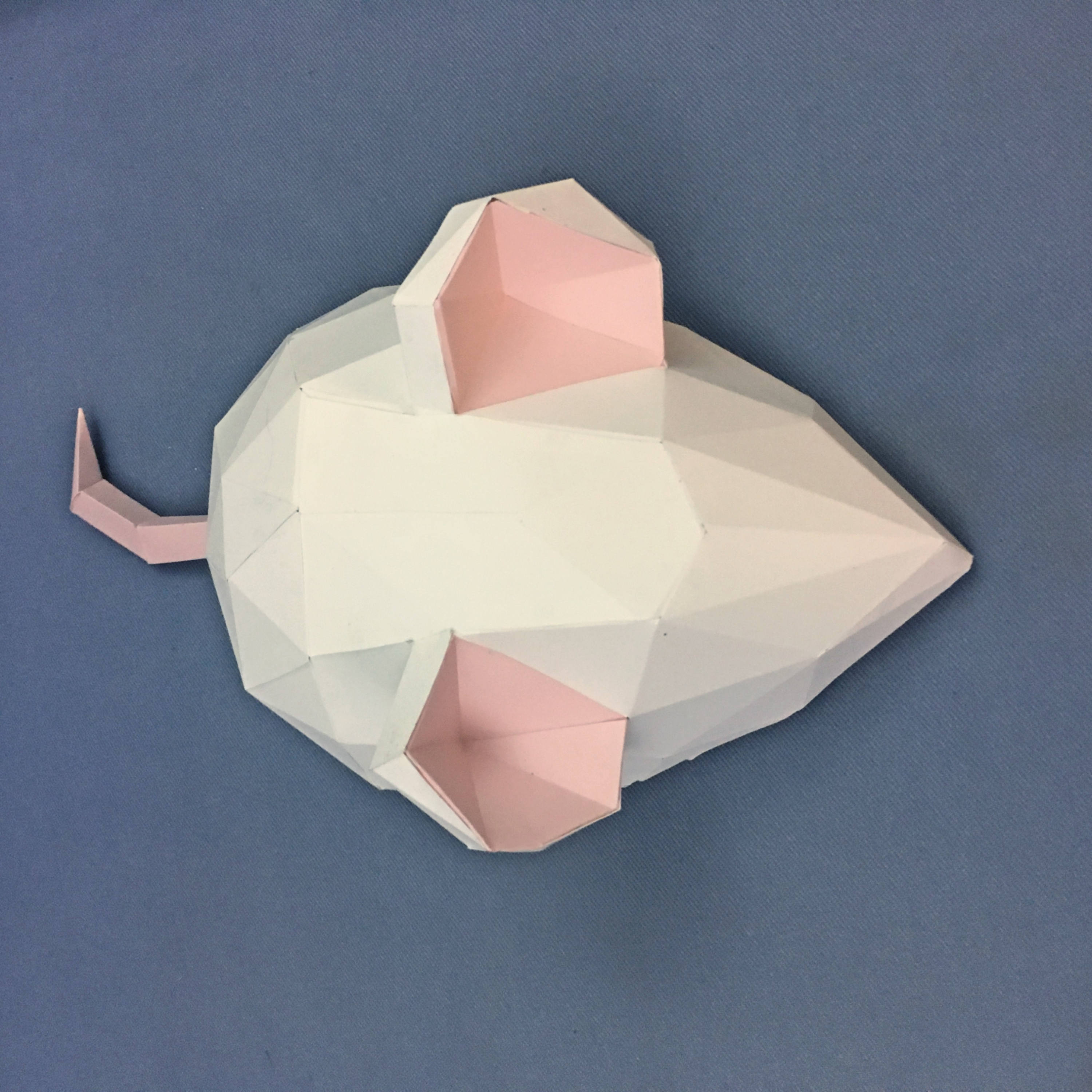 Mouse 3d Papercraft. You Get SVG and PDF Digital File - Etsy